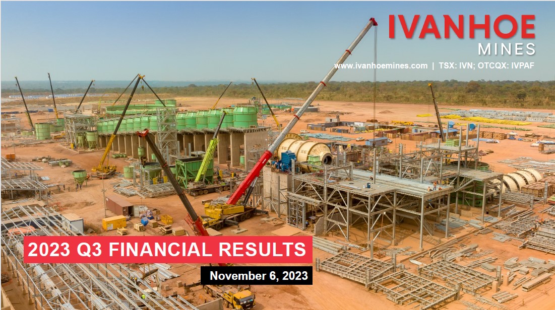 Ivanhoe Mines announces results of a positive, independent, preliminary economic assessment (PEA ...